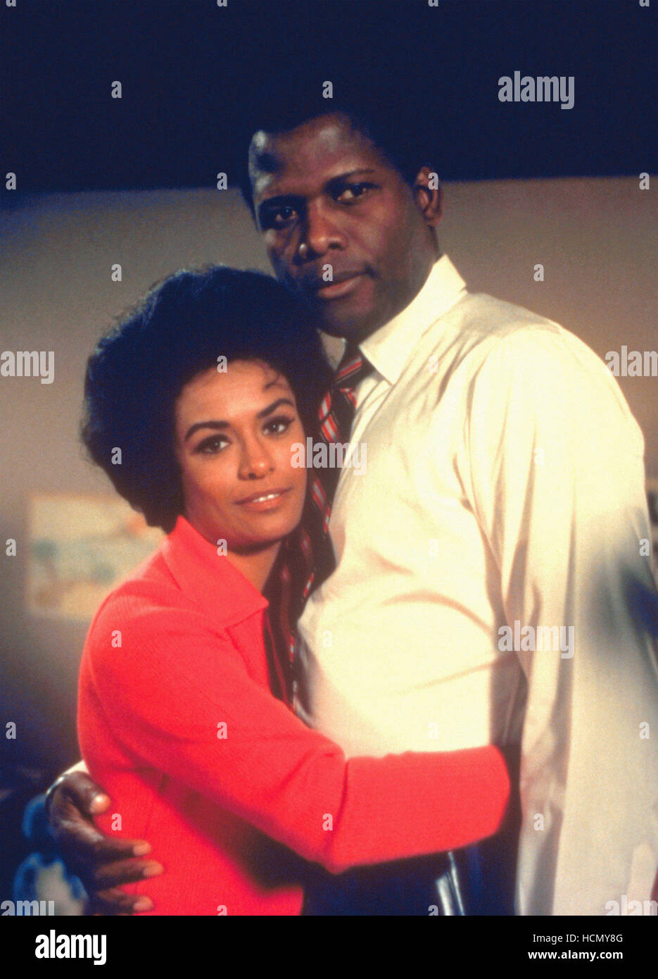 THEY CALL ME MISTER TIBBS!, Barbara McNair, Sidney Poitier, 1970 Stock ...