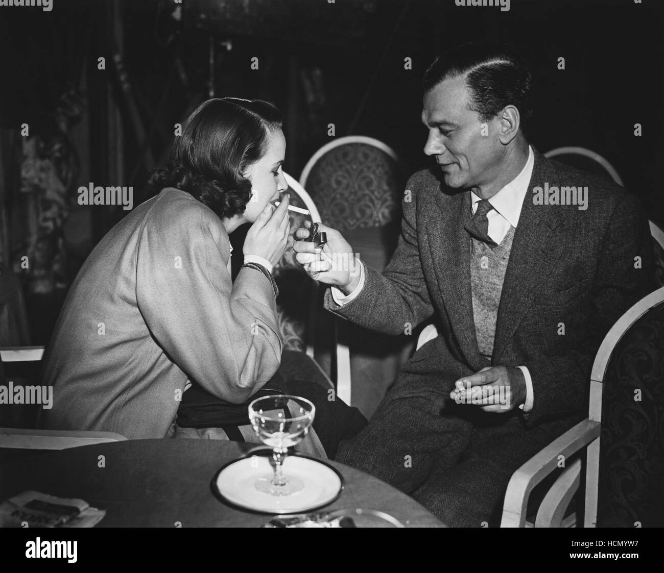 THE THIRD MAN, from left: Alida Valli, Joseph Cotten on set, 1949 Stock ...