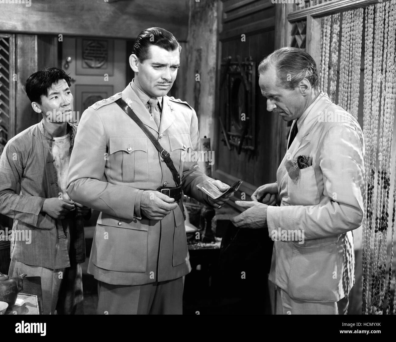 THEY MET IN BOMBAY, Victor Sen Yung, Clark Gable, Miles Mander, 1941 ...