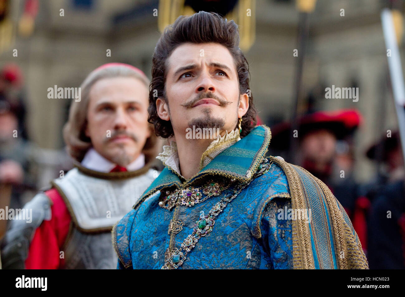 THE THREE MUSKETEERS, from left: Christoph Waltz, Orlando Bloom, 2011 ...