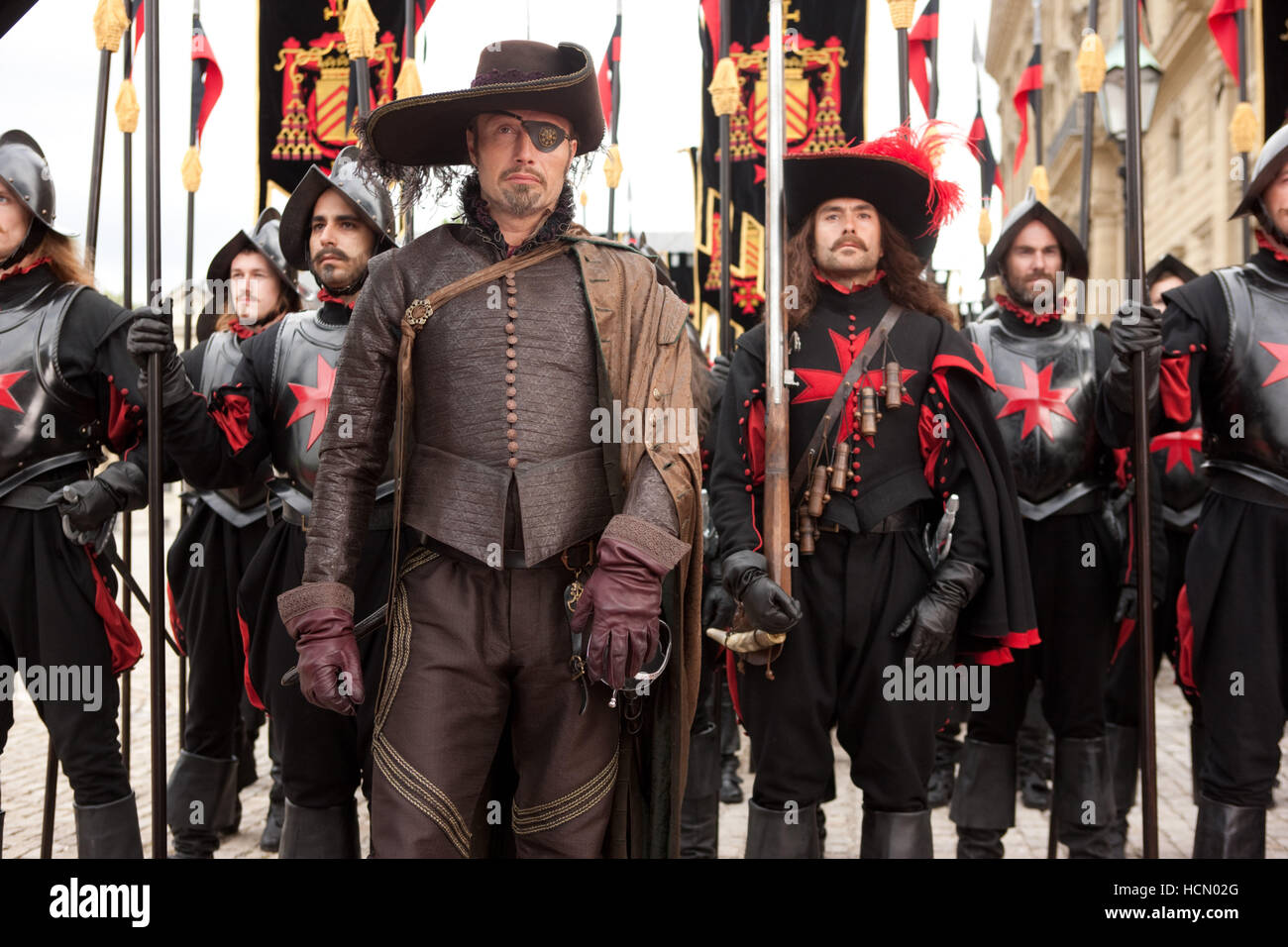 THE THREE MUSKETEERS, center: Mads Mikkelsen, 2011, ph: Rolf Konow ...