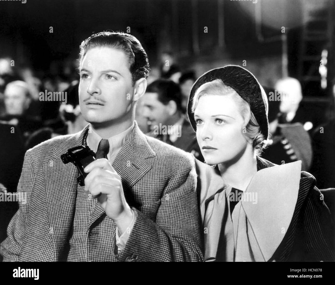 THE 39 STEPS, from left: Robert Donat, Madeleine Carroll, 1935 Stock Photo - Alamy