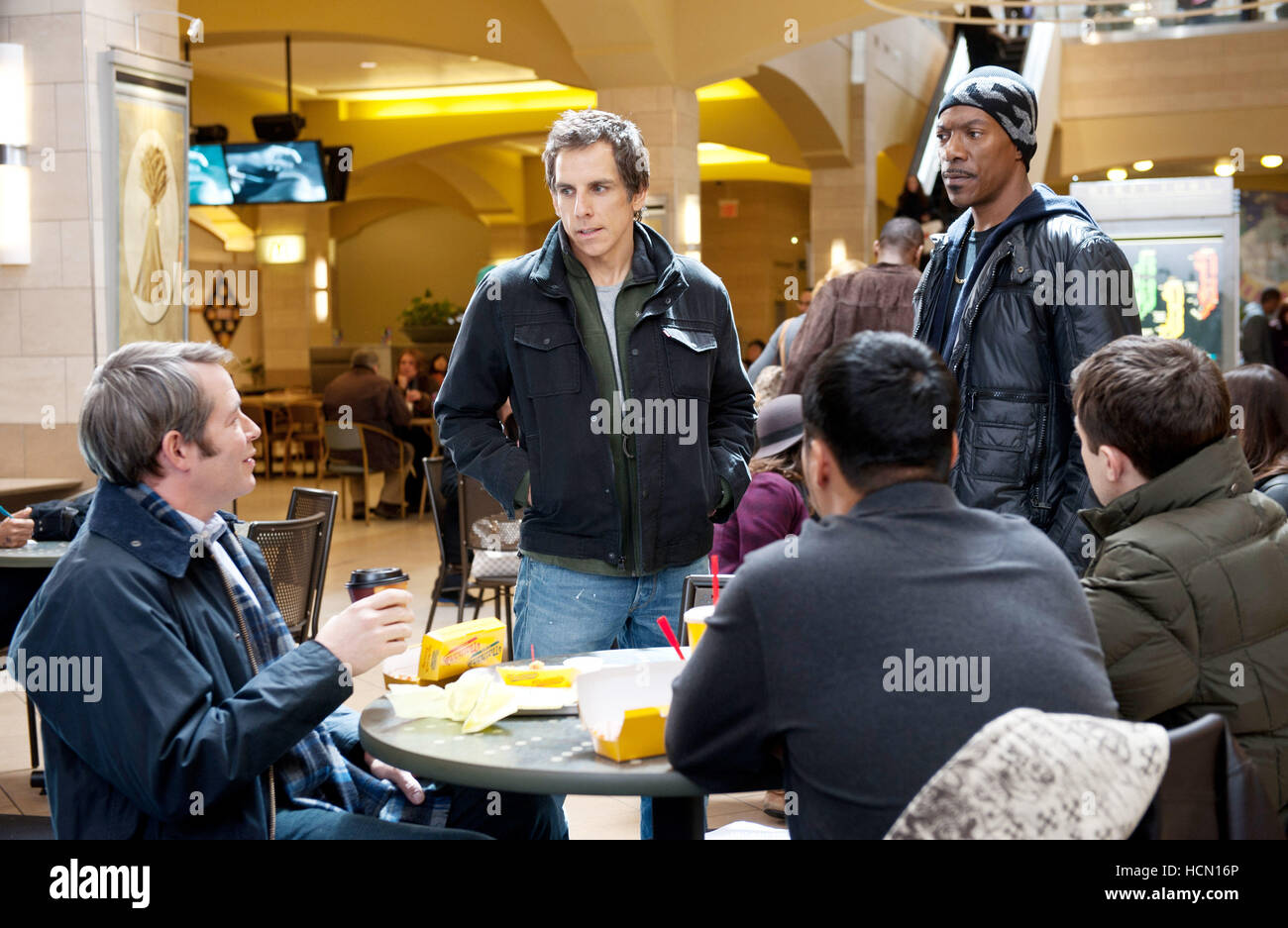 TOWER HEIST, from left: Matthew Broderick, Ben Stiller, Michael Pena ...