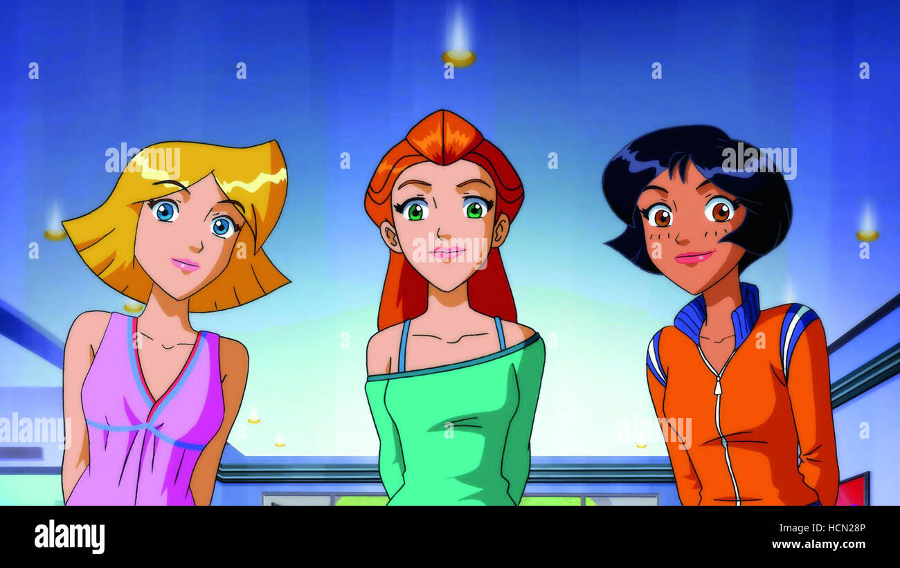 TOTALLY SPIES! LE FILM, from left: Clover, Sam, Alex, 2009. ©Mars ...