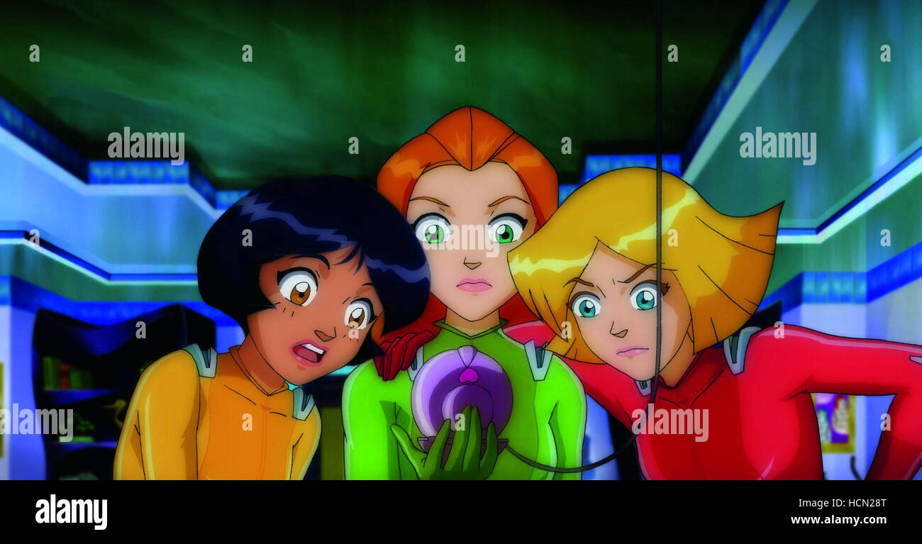 TOTALLY SPIES! LE FILM, from left: Alex, Sam, Clover, 2009. ©Mars ...