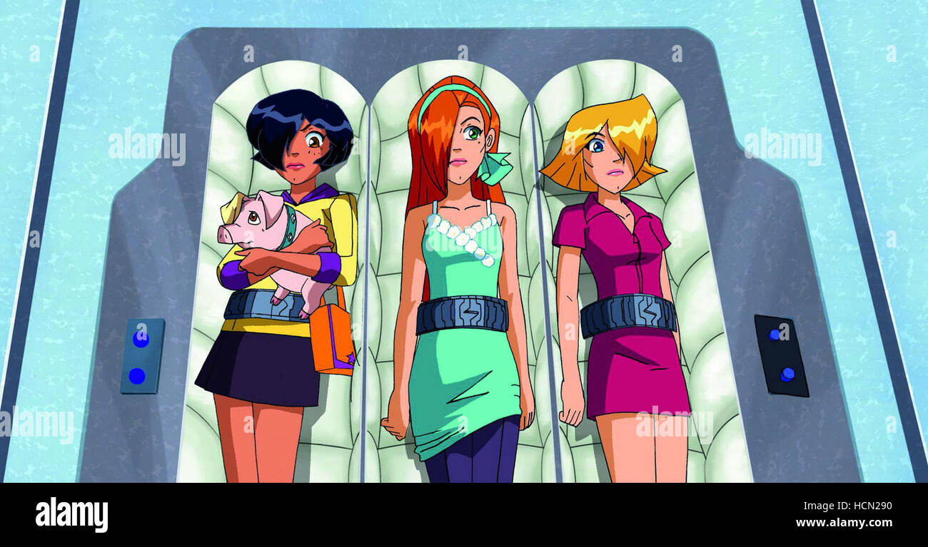TOTALLY SPIES! LE FILM, from left: Alex, Sam, Clover, 2009. ©Mars ...