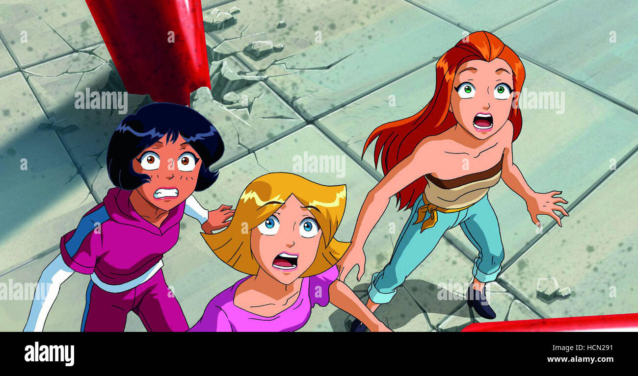 TOTALLY SPIES! LE FILM, from left: Alex, Clover, Sam, 2009. ©Mars ...