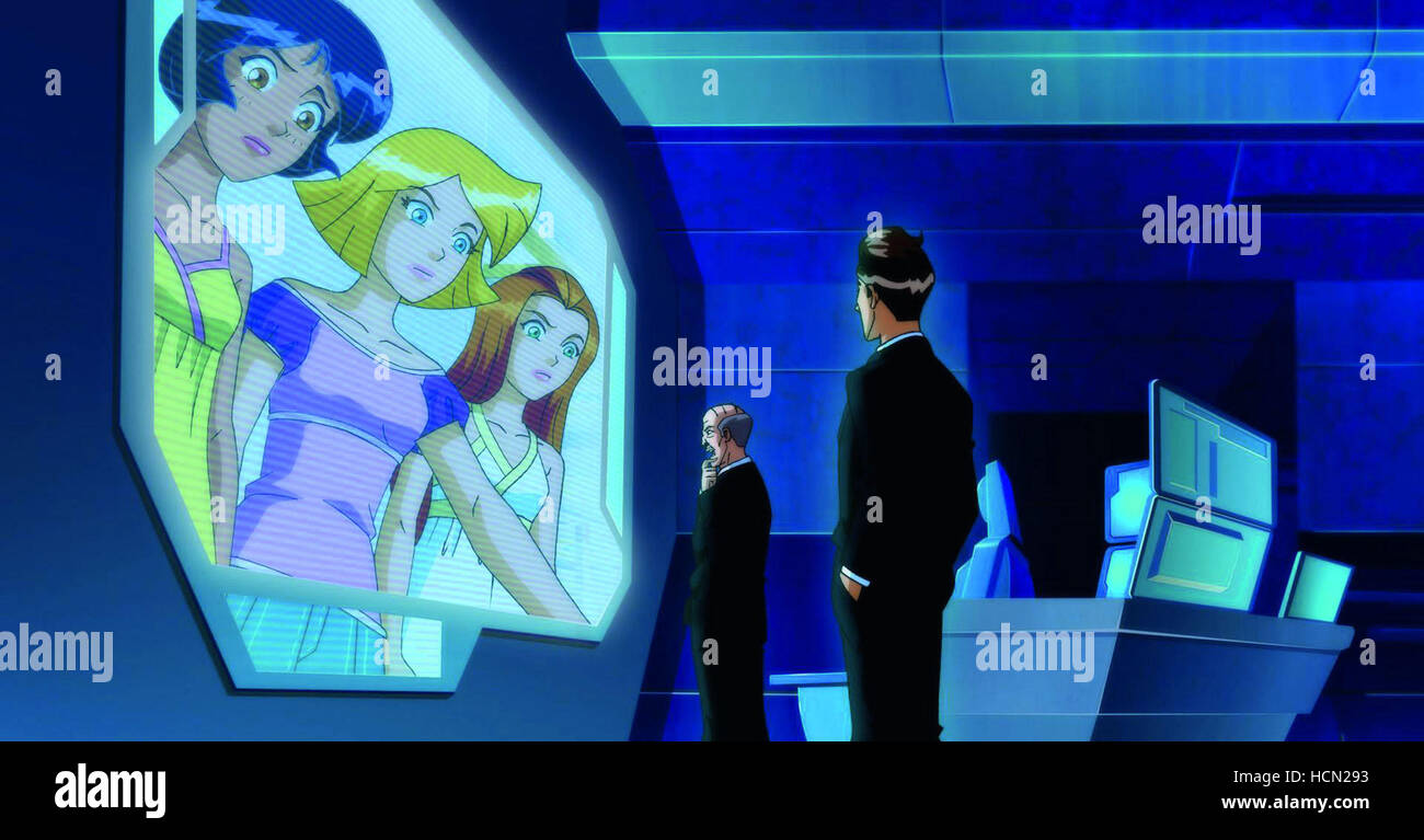 TOTALLY SPIES! LE FILM, on screen from left: Alex, Clover, Sam ...