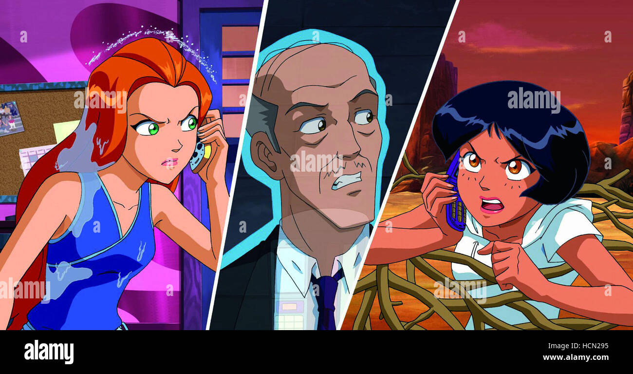 TOTALLY SPIES! LE FILM, from left: Sam, Alex, Jerry, 2009. ©Mars ...