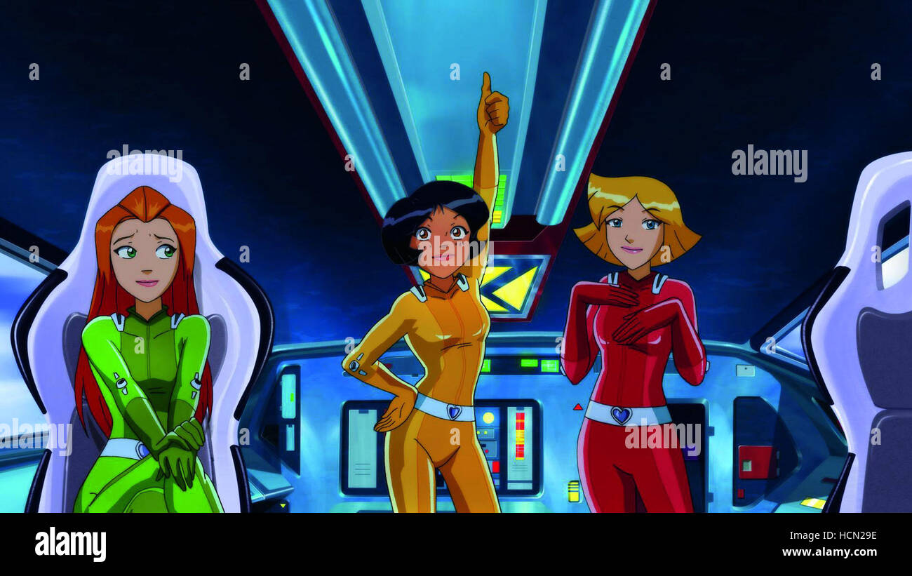 TOTALLY SPIES! LE FILM, from left: Sam, Alex, Clover, 2009. ©Mars ...