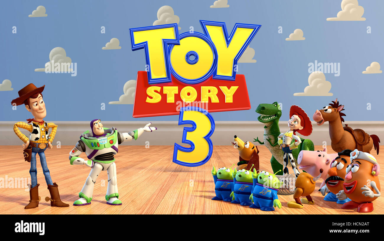 TOY STORY 3, far left: Woody (voice: Tom Hanks), Buzz Lightyear (voice ...