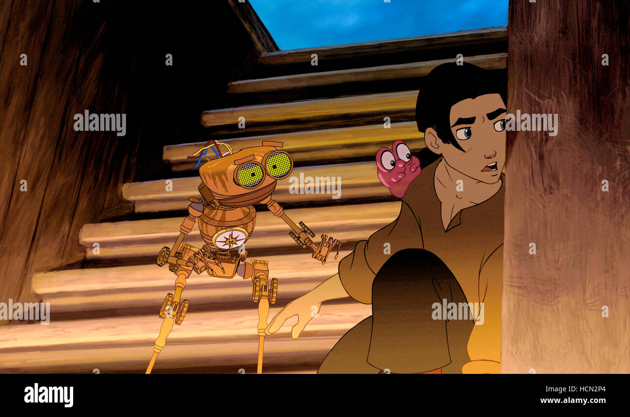 TREASURE PLANET, B.E.N., Morph, Jim Hawkins, 2002, (c) Walt Disney ...