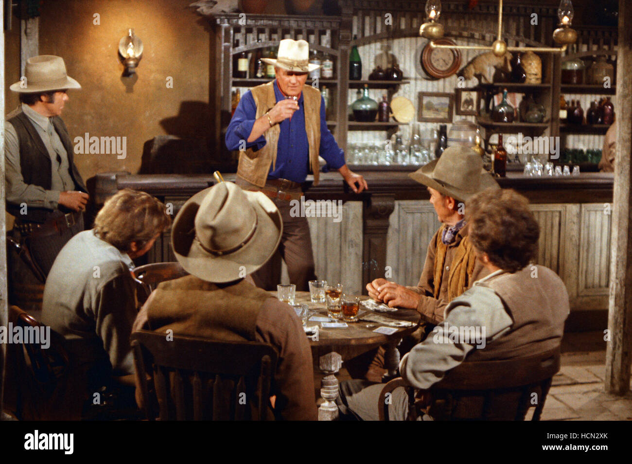 THE TRAIN ROBBERS, Christopher George, Jerry Gatlin, Rod Taylor, John ...