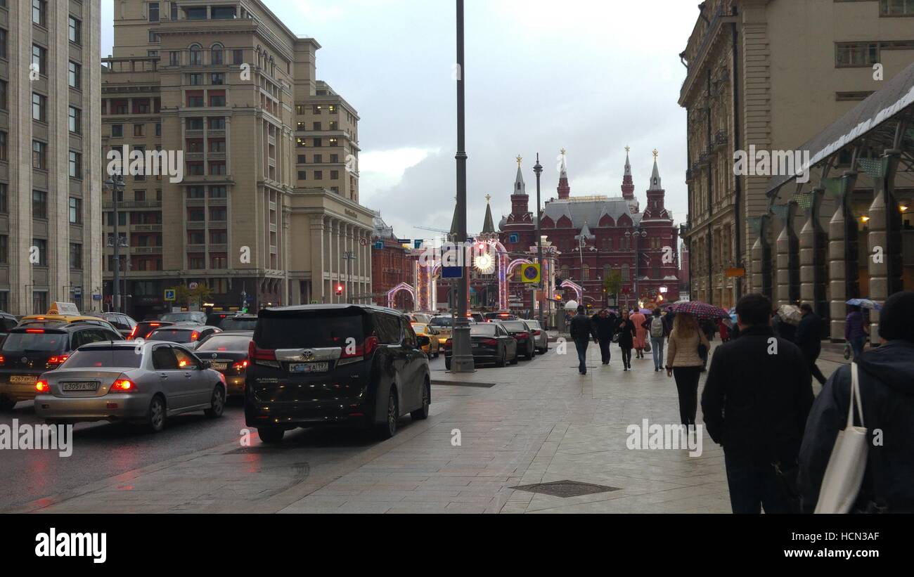 City traffic moscow street people hi-res stock photography and images ...