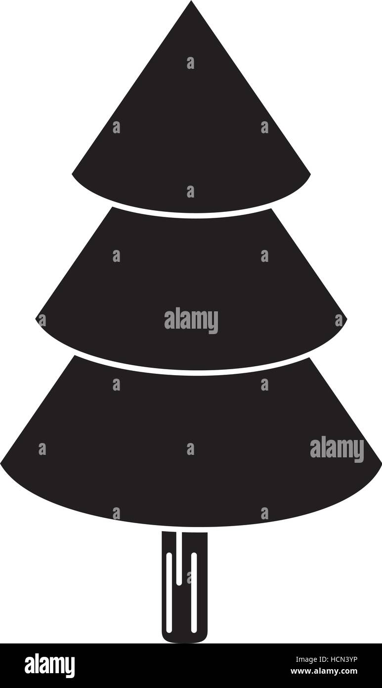 Pine tree rainforest Stock Vector Images - Alamy