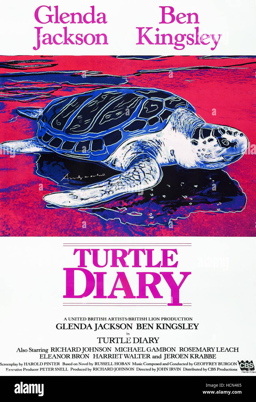 TURTLE DIARY, British poster, 1985, © Samuel Goldwyn/courtesy Everett ...
