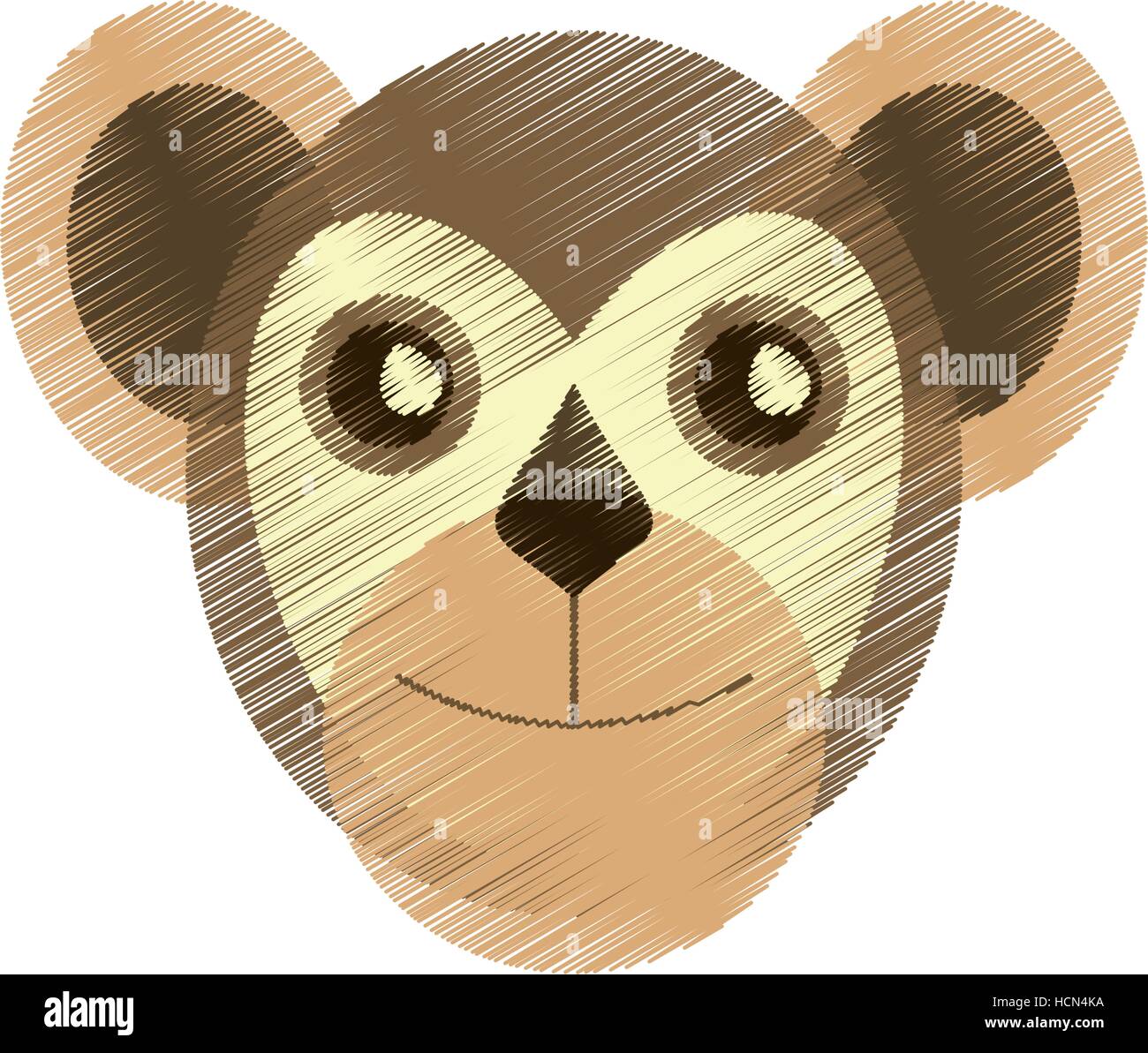 drawing capuchin primate brazil fauna Stock Vector Image & Art - Alamy