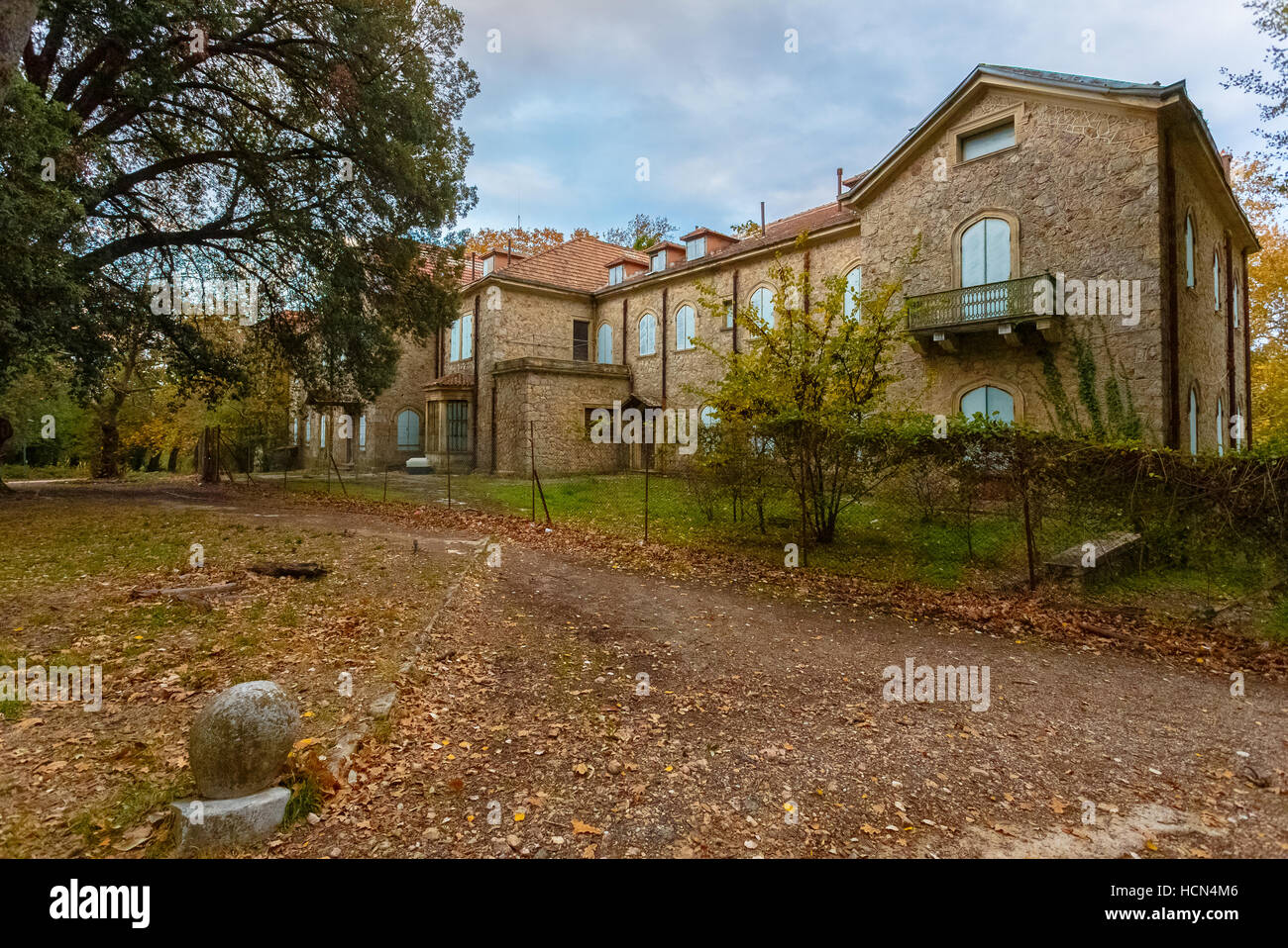 Tatoi Palace ruins in Greece, the summer palace and 10,000 acre estate ...