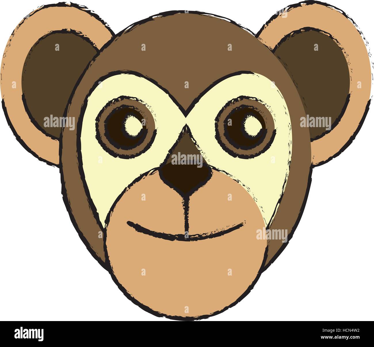 capuchin primate brazil fauna drawing Stock Vector Image & Art - Alamy