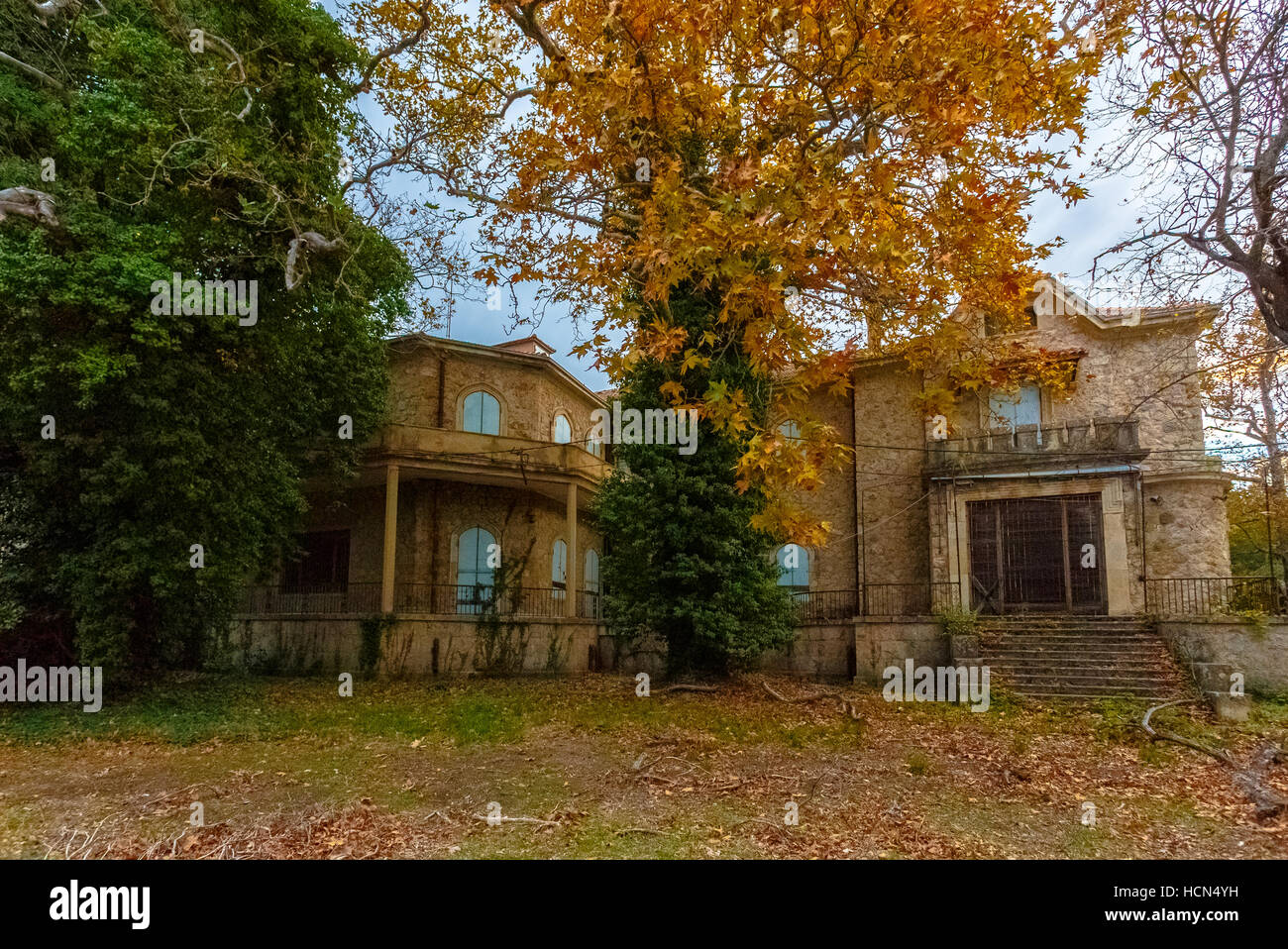 Tatoi Palace ruins in Greece, the summer palace and 10,000 acre estate ...