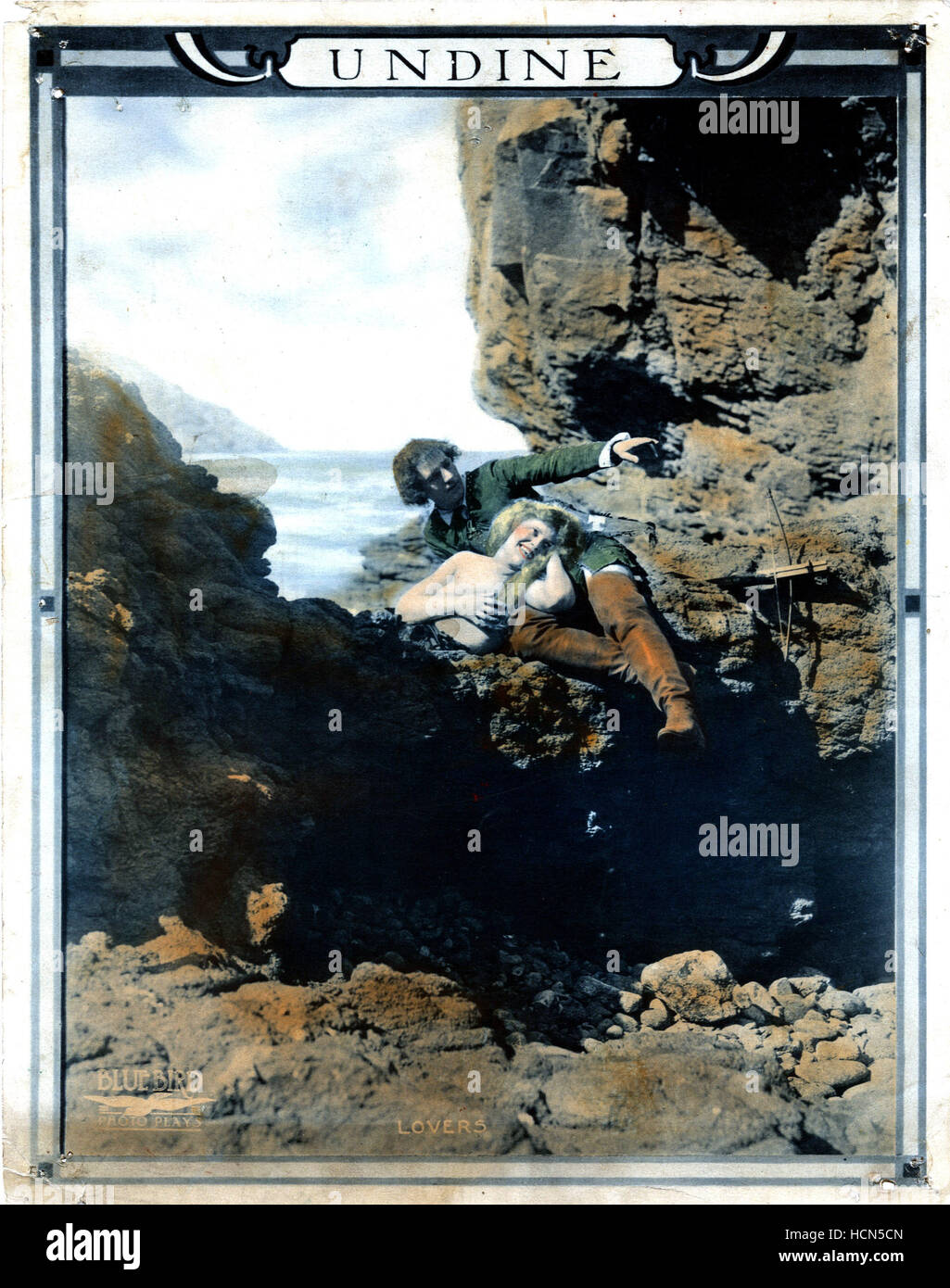 UNDINE, from left, Ida Schnall, Douglas Gerrard, 1916 Stock Photo - Alamy