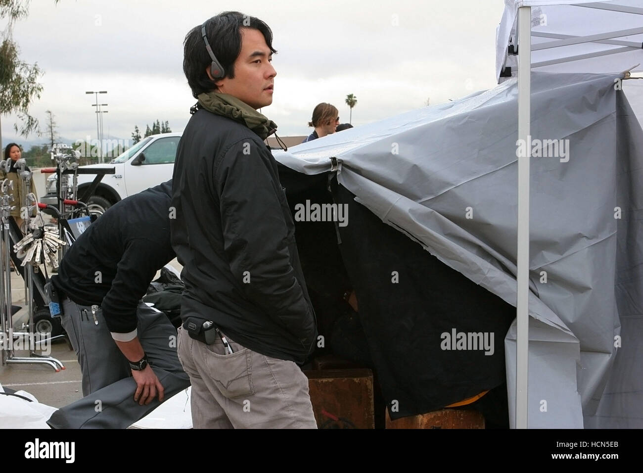 UNDOING, director Chris Chan Lee, on set, 2006. ©Indican Pictures ...