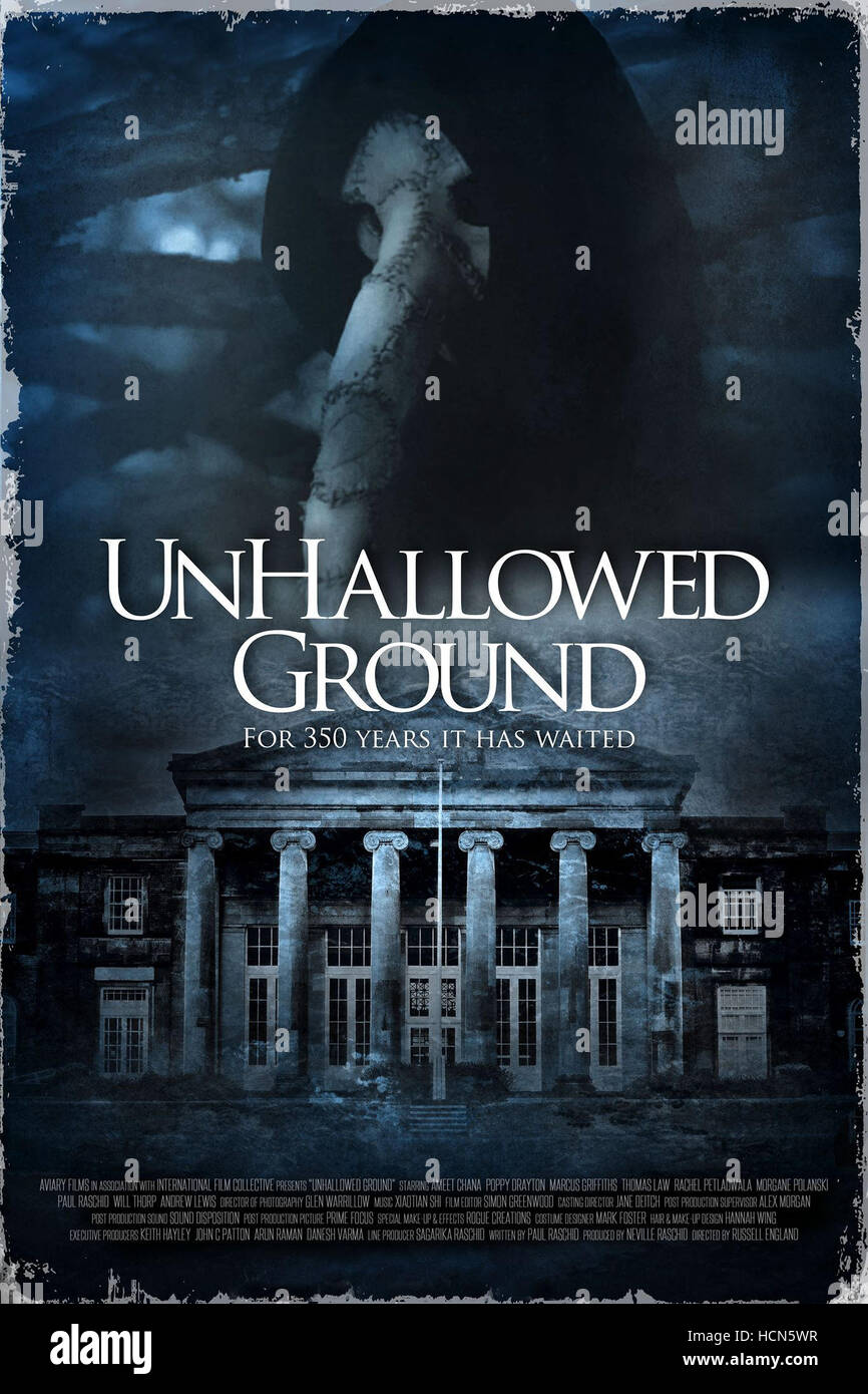 UNHALLOWED GROUND, British poster art, 2015 Stock Photo - Alamy