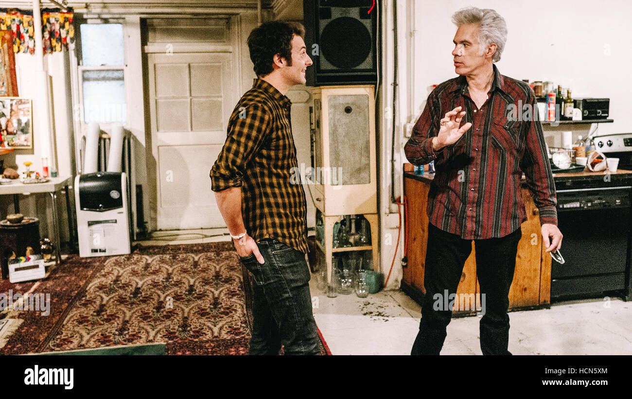 UNCLE HOWARD, from left: director Aaron Brookner, Jim Jarmusch, 2016 ...