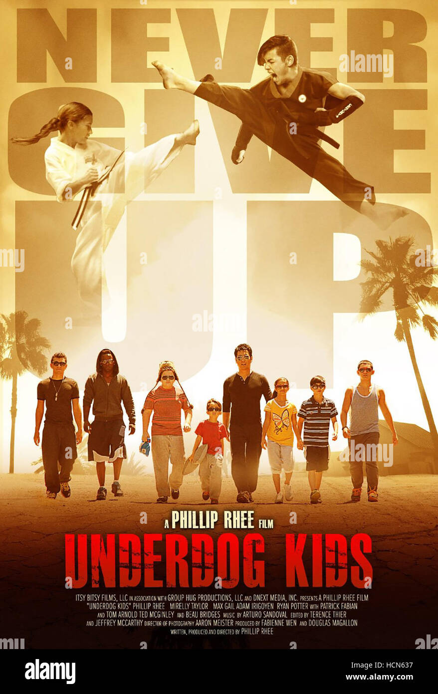 UNDERDOG KIDS, poster, bottom, from left: Adam Irigoyen, Lorenz Arnell ...