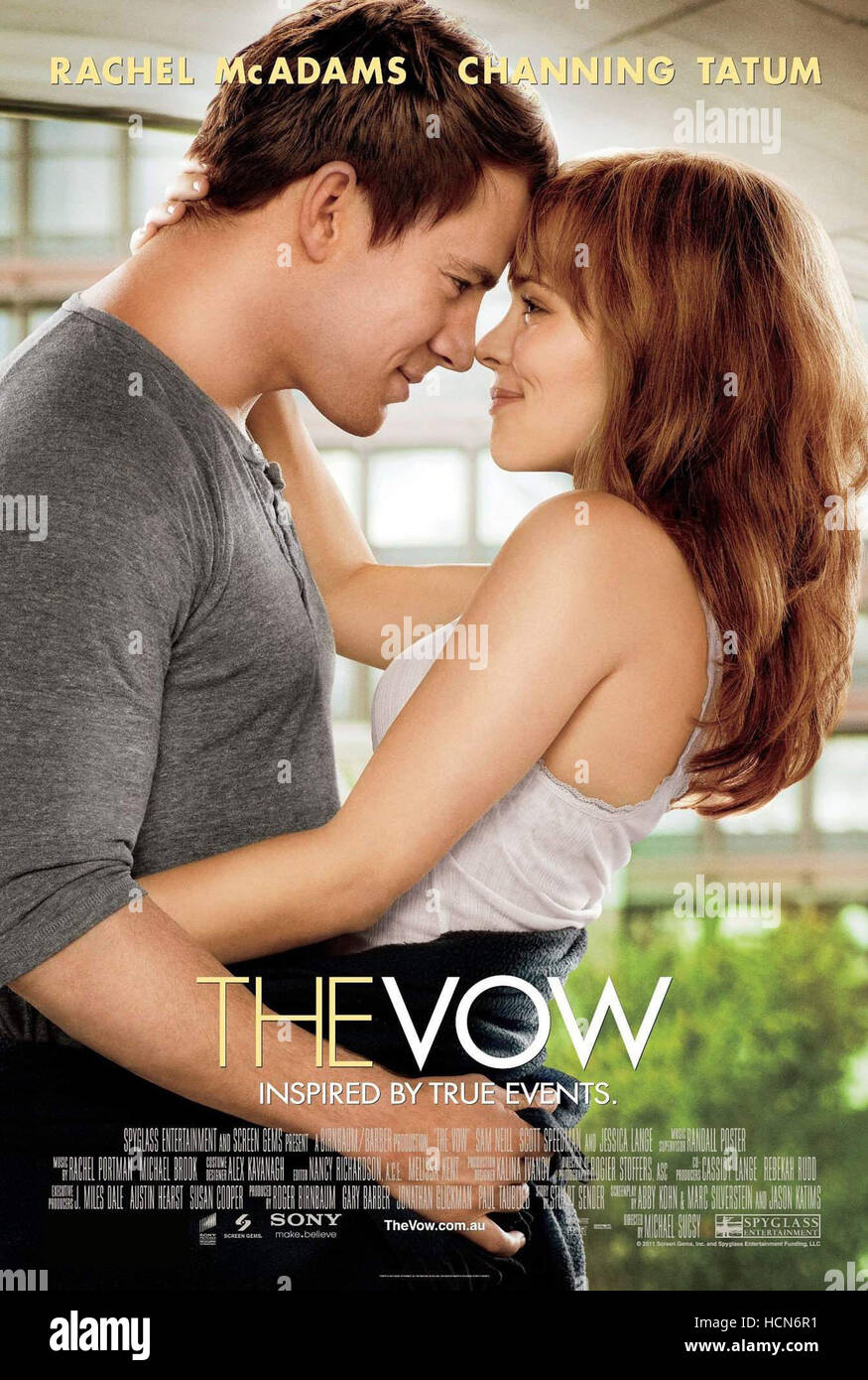 THE VOW, Australian poster art, from left: Channing Tatum, Rachel ...