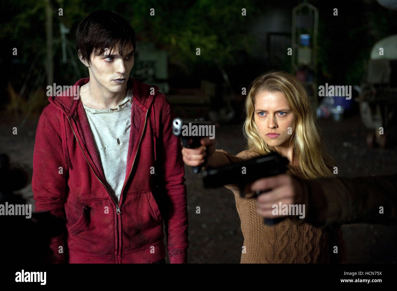 WARM BODIES, from left: Nicholas Hoult, Teresa Palmer, 2013. ph ...