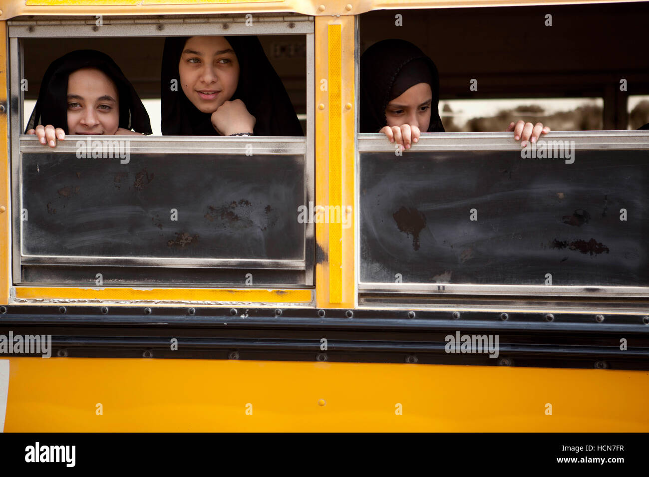 German school children bus hi-res stock photography and images - Alamy