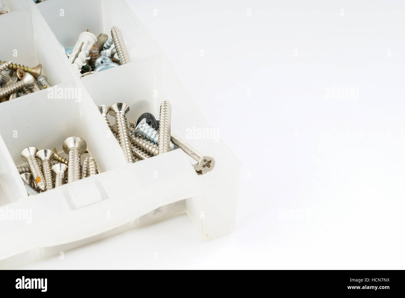 Screw with close up view Stock Photo - Alamy