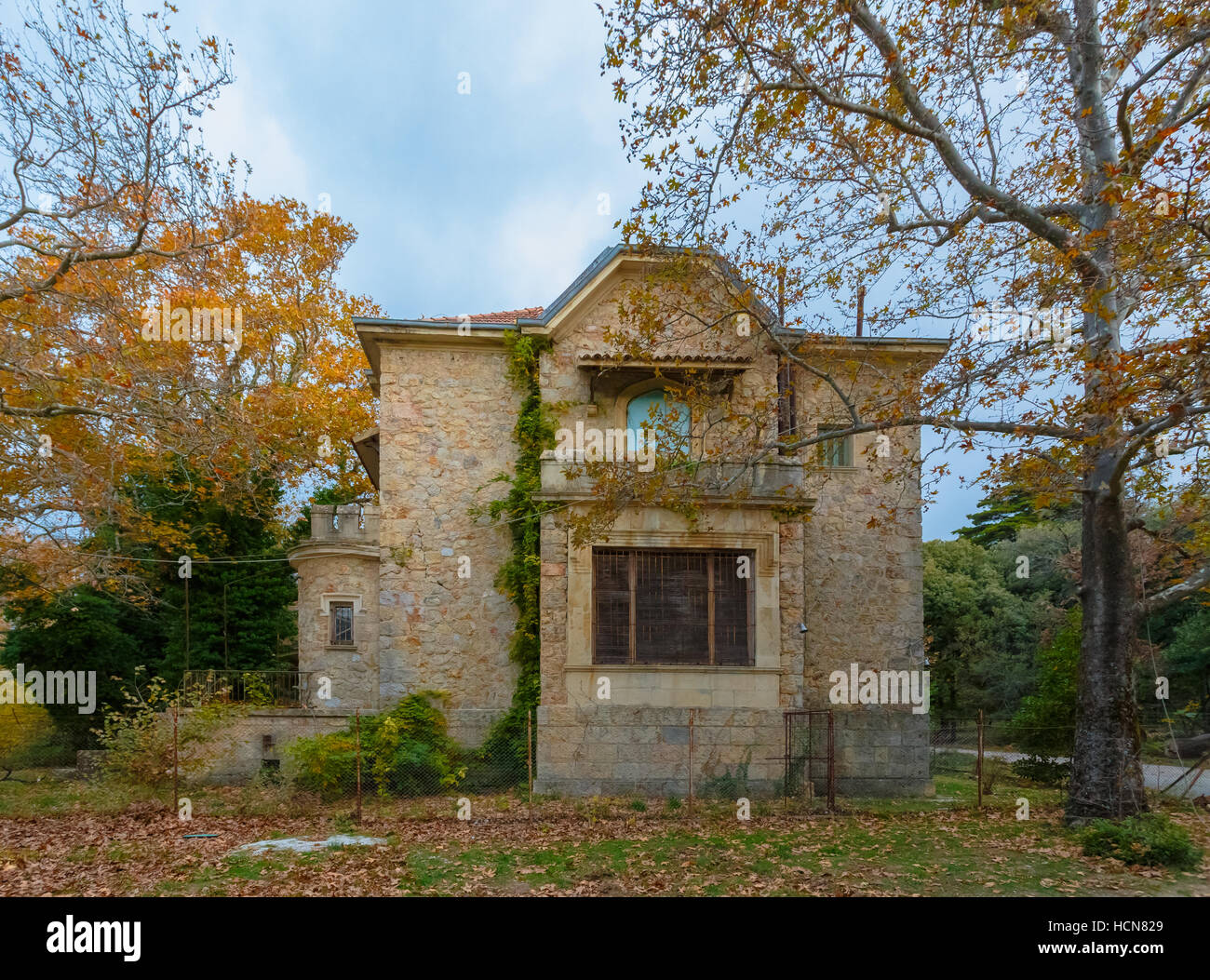 Tatoi Palace ruins in Greece, the summer palace and 10,000 acre estate ...