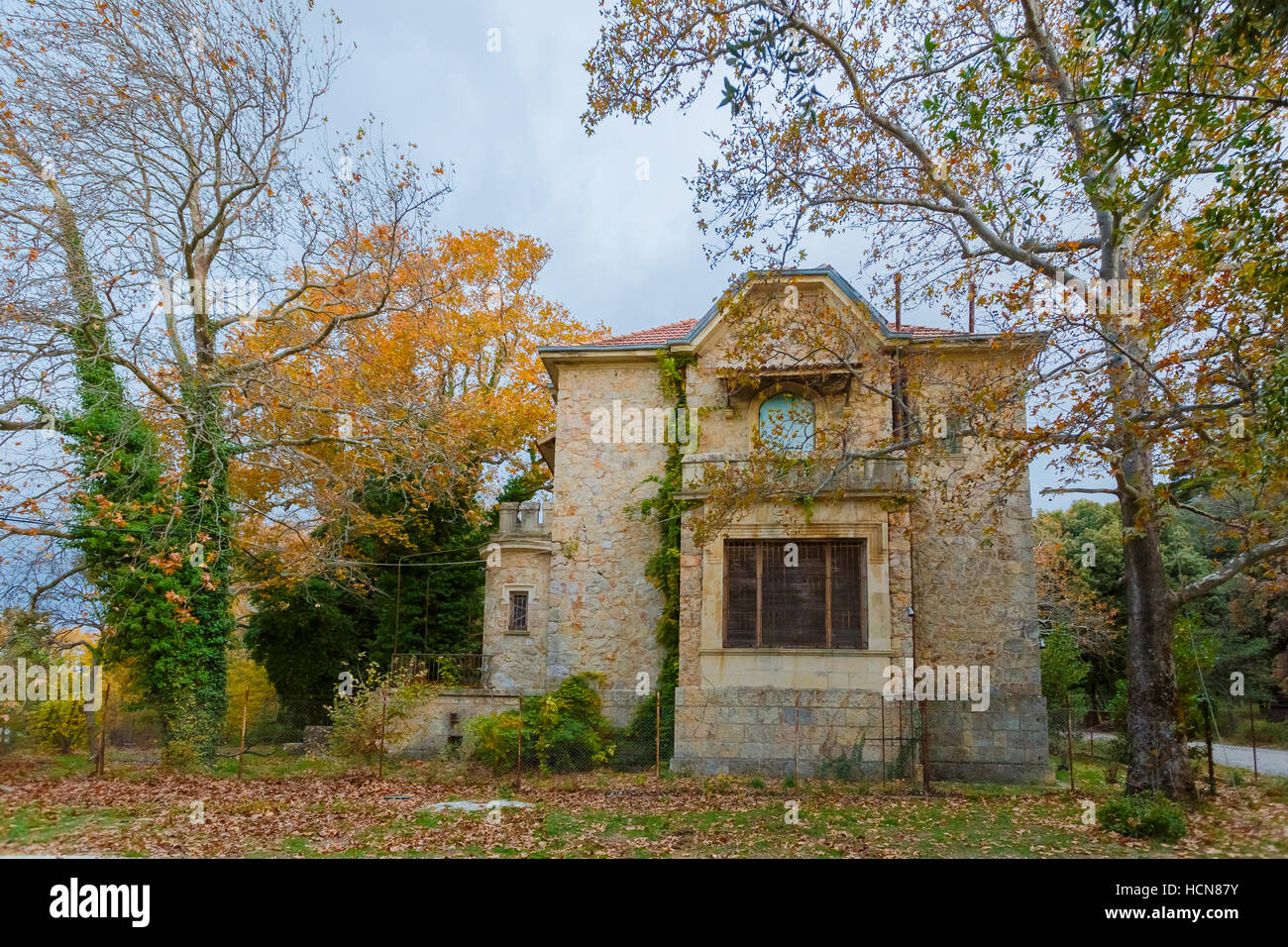 Tatoi Palace ruins in Greece, the summer palace and 10,000 acre estate ...