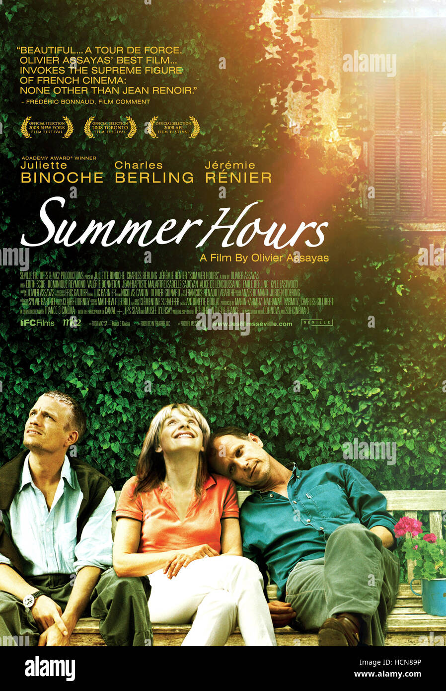 SUMMER HOURS, (aka L'HEURE D'ETE), Canadian poster art, from left ...