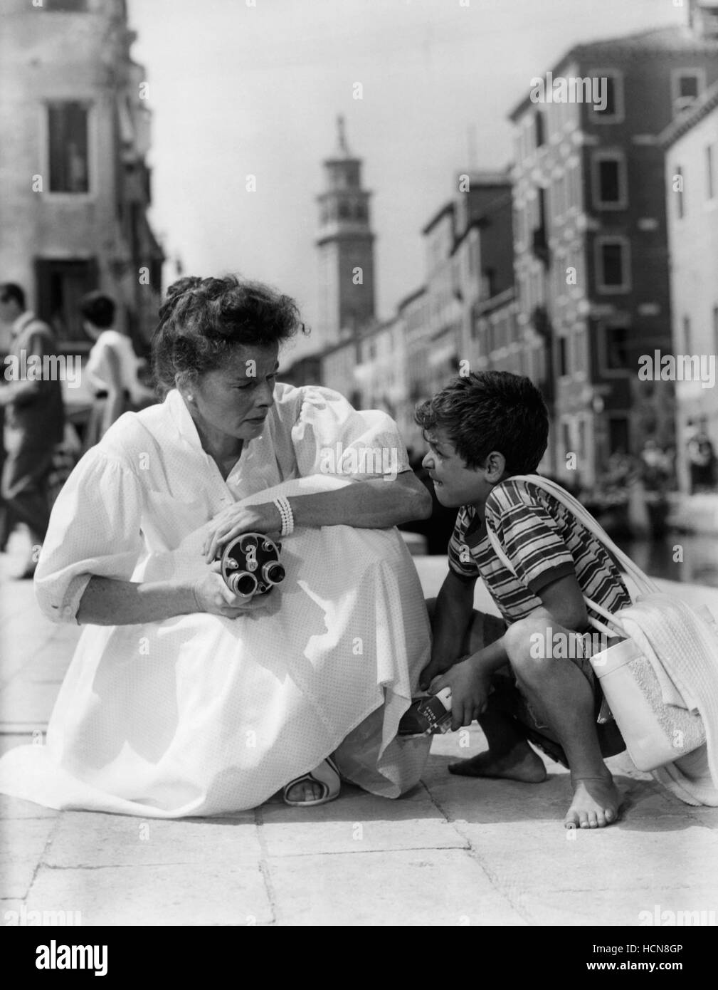 SUMMERTIME, (aka SUMMER MADNESS), from left: Katharine Hepburn, Gaetano ...