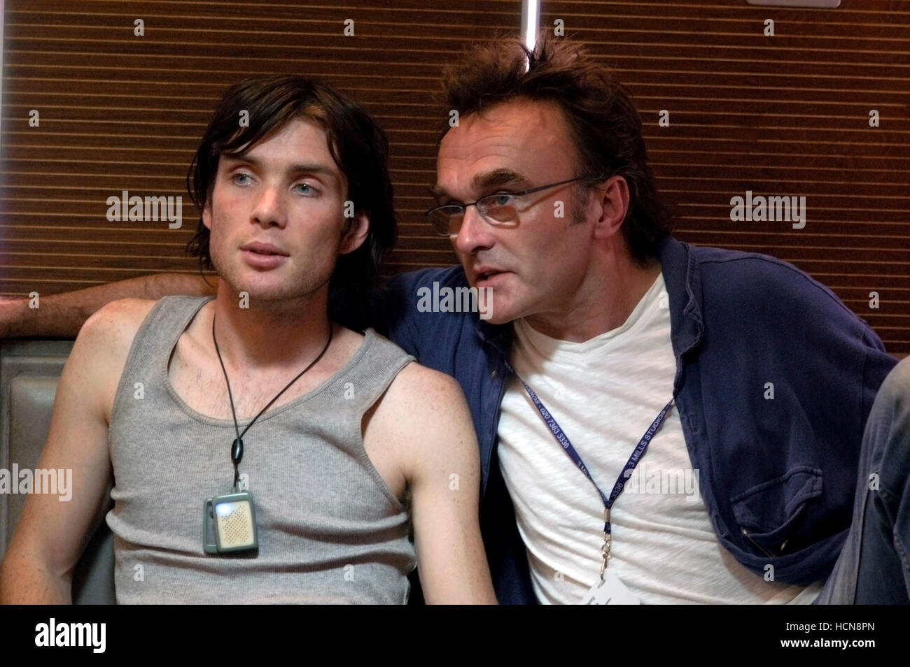 SUNSHINE, Cillian Murphy, director Danny Boyle, on set, 2007. ©Fox ...