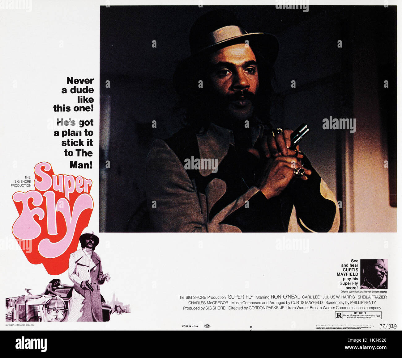 SUPERFLY, SUPERFLY US 1972 RON O'NEAL Date, 1972 Stock Photo - Alamy