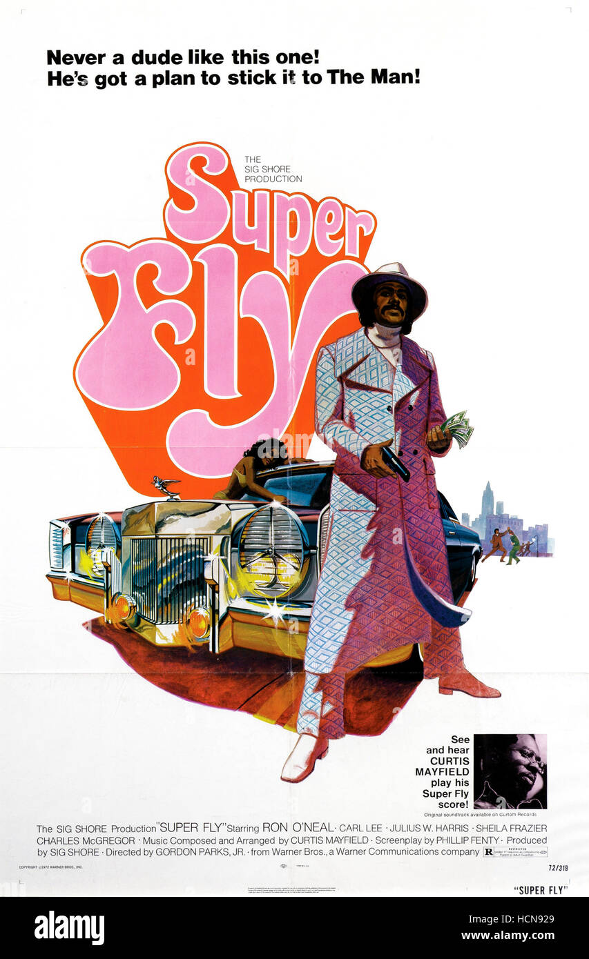 SUPERFLY, SUPERFLY US 1972 RON O'NEAL Date, 1972 Stock Photo - Alamy