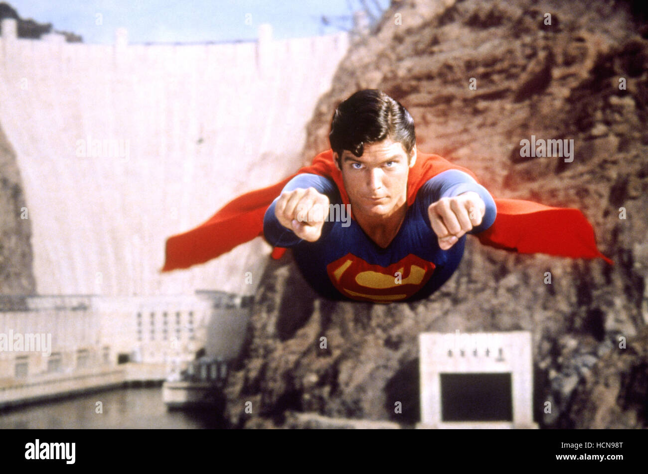 SUPERMAN, Christopher Reeve, 1978. ©Warner Brothers/courtesy Everett ...