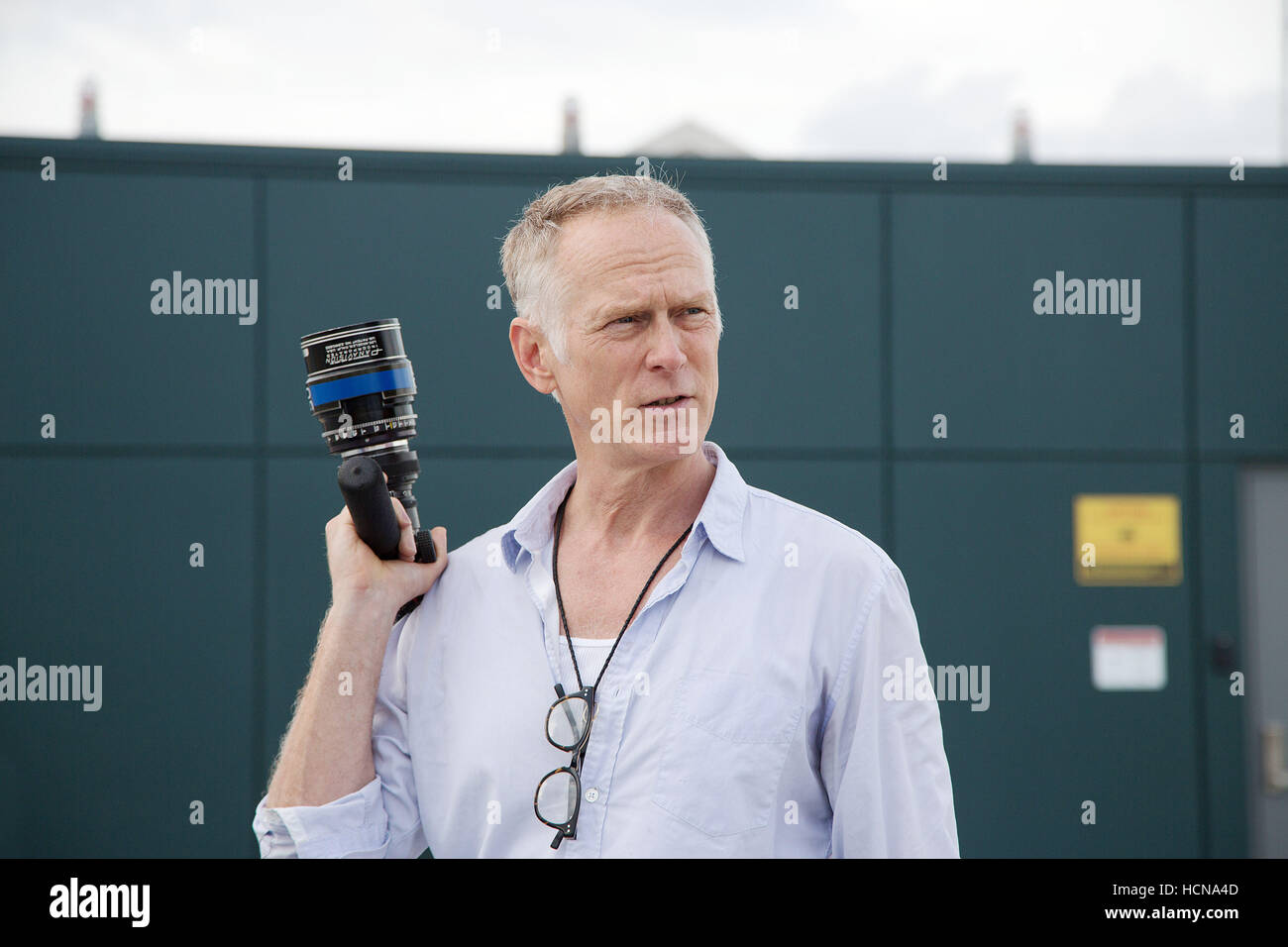 TERMINATOR GENISYS, director Alan Taylor on set, 2015. ©Paramount ...