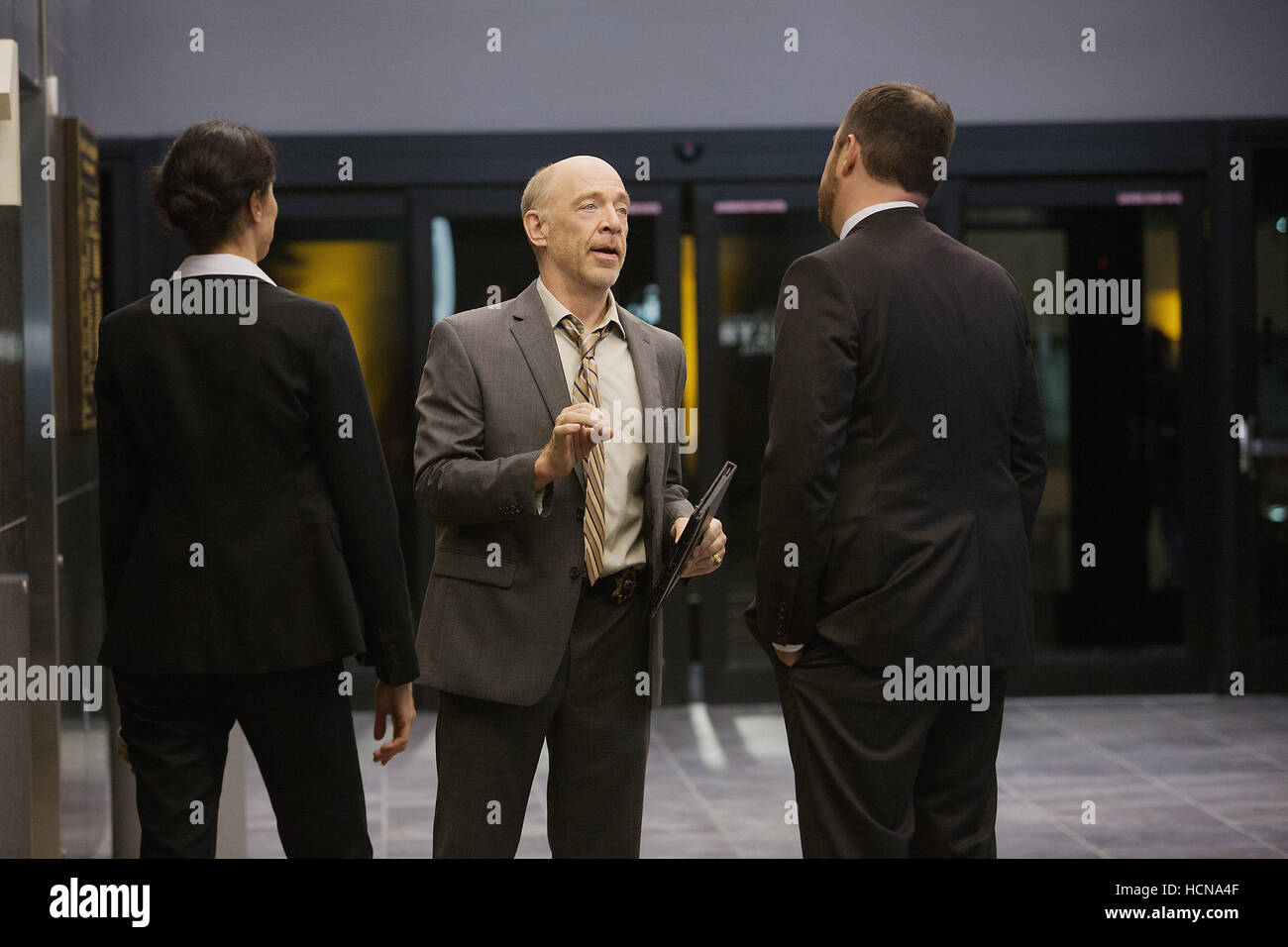 TERMINATOR GENISYS, l-r: Sandrine Holt, JK Simmons, Michael Gladis ...