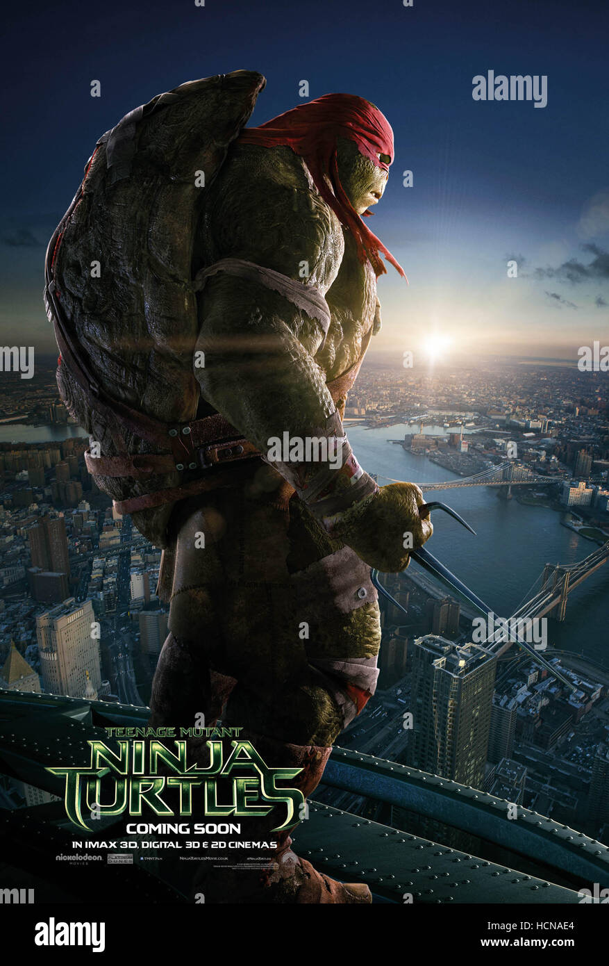 Teenage Mutant Ninja Turtles 2014 Poster Raphael Teenage Mutant Ninja