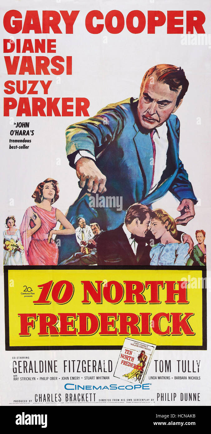 TEN NORTH FREDERICK, (aka 10 NORTH FREDERICK), US poster art, Gary ...