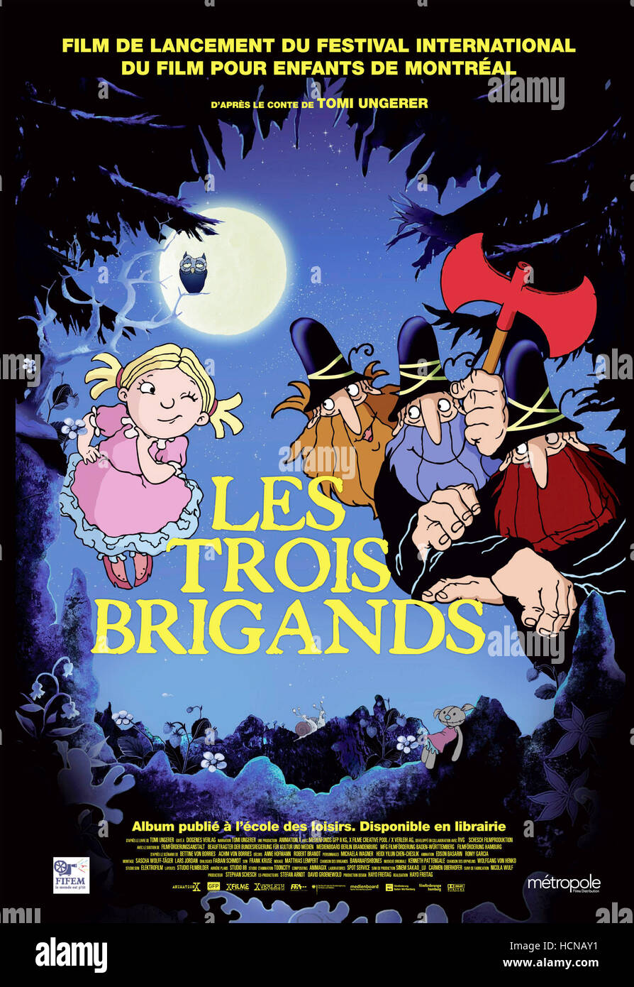 THE THREE ROBBERS, (aka LES TROIS BRIGANDS, aka DIE DREI RAUBER ...