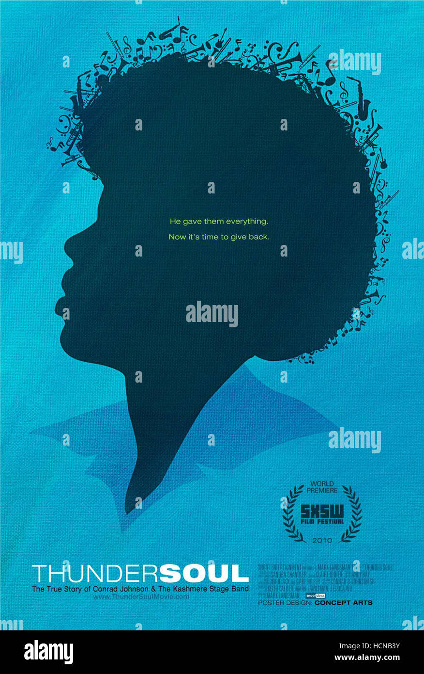 THUNDER SOUL, US advance poster art, 2010. ©Roadside Attractions ...