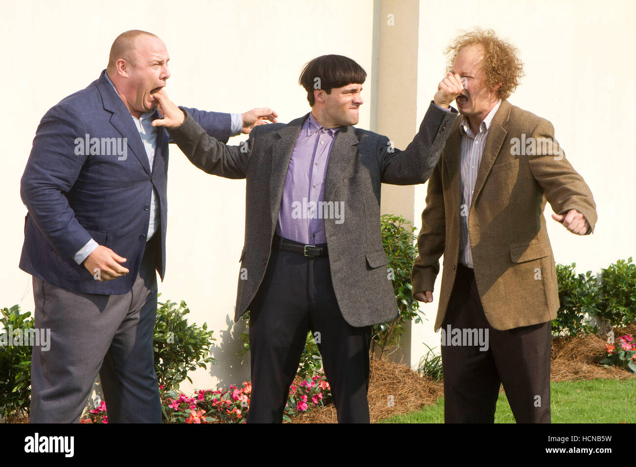 THE THREE STOOGES, from left: Will Sasso as Curly, Chris Diamantopoulos ...