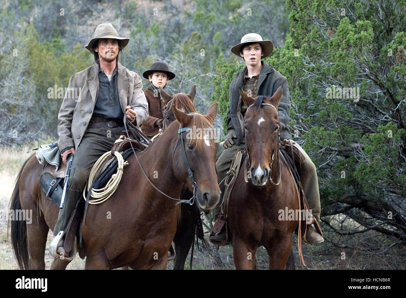 3:10 TO YUMA, Christian Bale, Benjamin Petry, Logan Lerman, 2007, (c ...