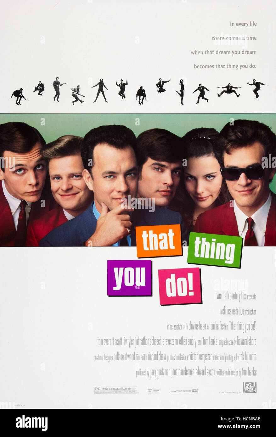 THAT THING YOU DO, US poster art, from left: Ethan Embry, Steve Zahn ...